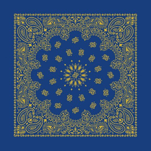 Blue Bandana Design